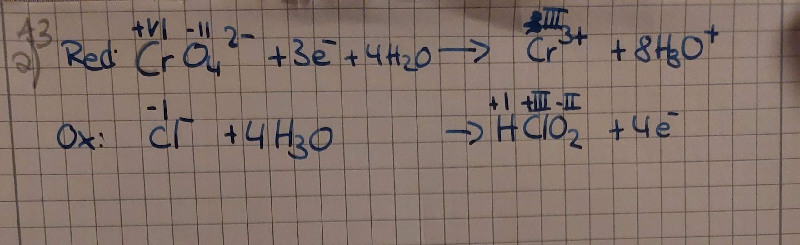Redoxreaktion ausgleichen ionenladung? (Chemieunterricht ...