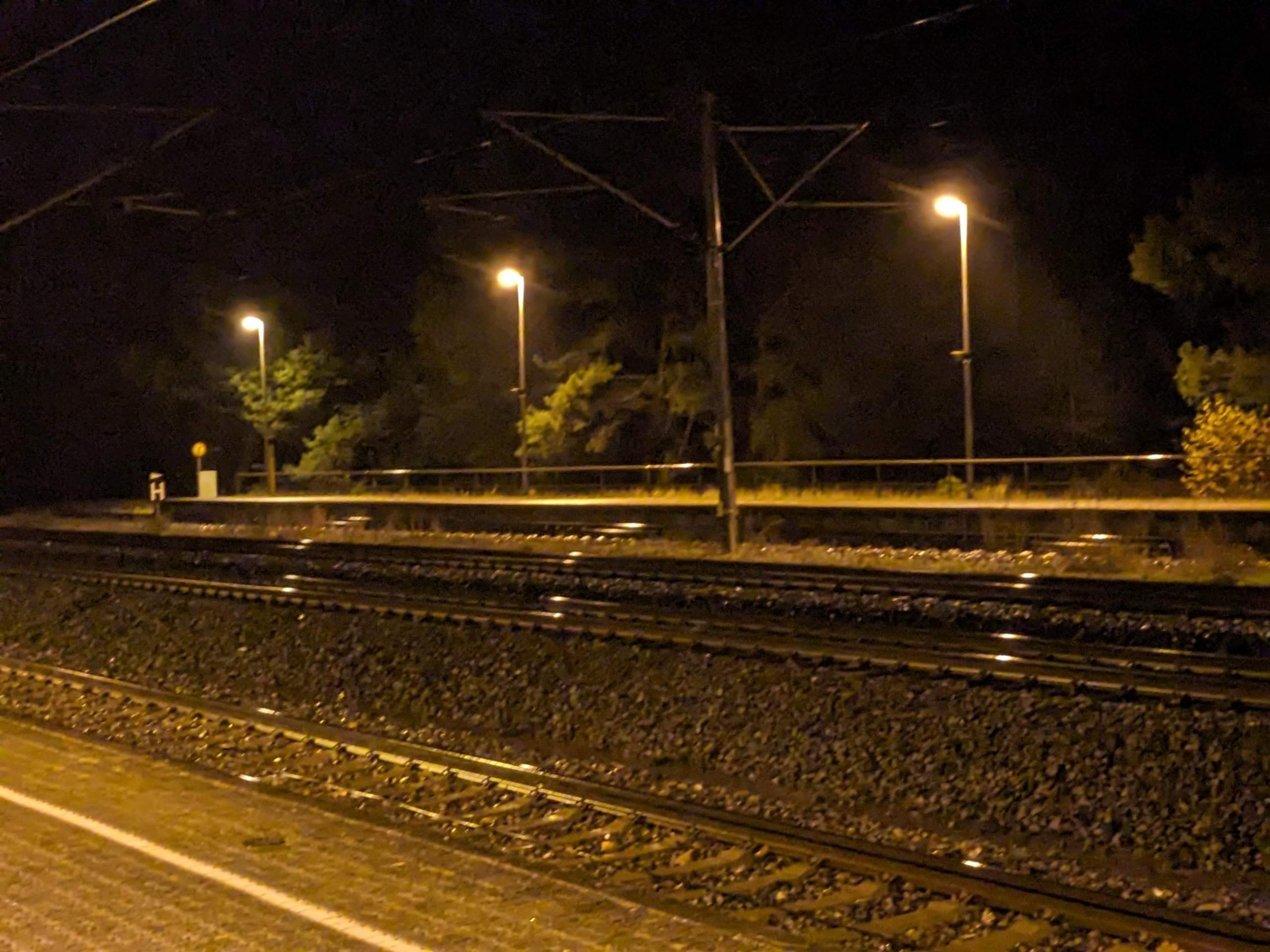 Reflektion auf Schienen? (Licht)