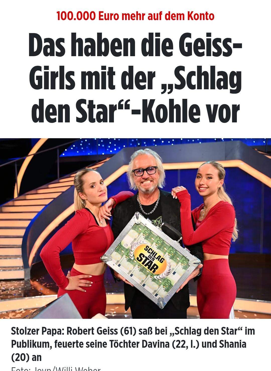 Reiche Promis machen bei sinnlosen Spielen mit und werden um 100 ...