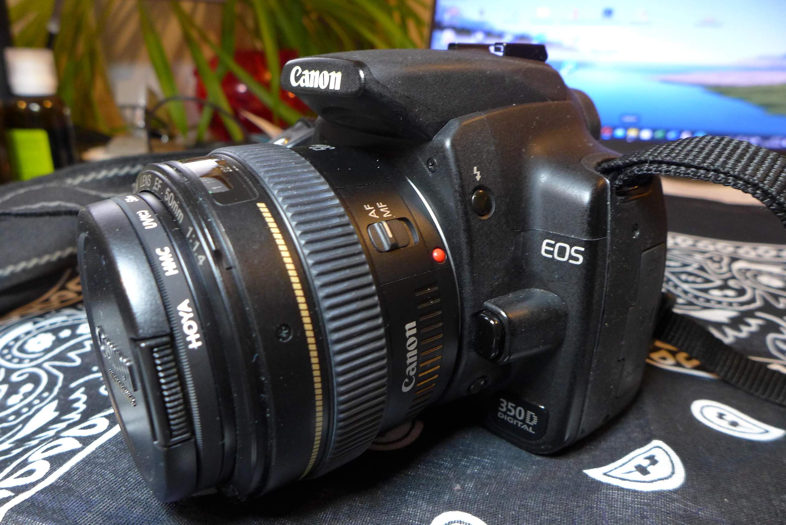 Reicht eine Digitalkamera wie die Canon EOS 350D um das Fotografieren ...