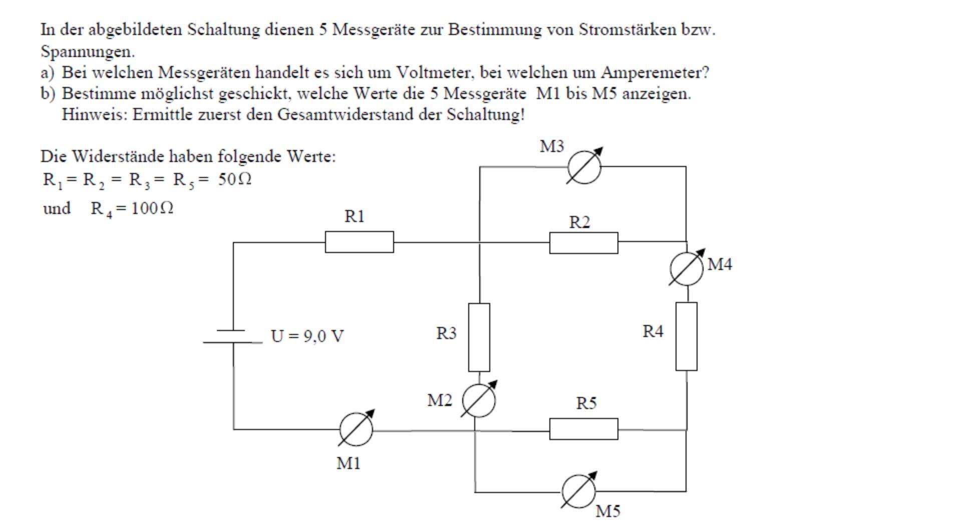 Reihenschaltung und Parallelschaltung in einem? (Schaltung, Widerstand)