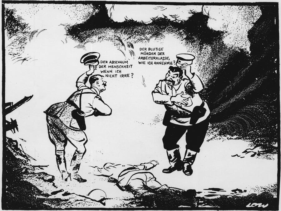 Rendezvous Karikatur Beschreibung und Interpretation? (Politik ...