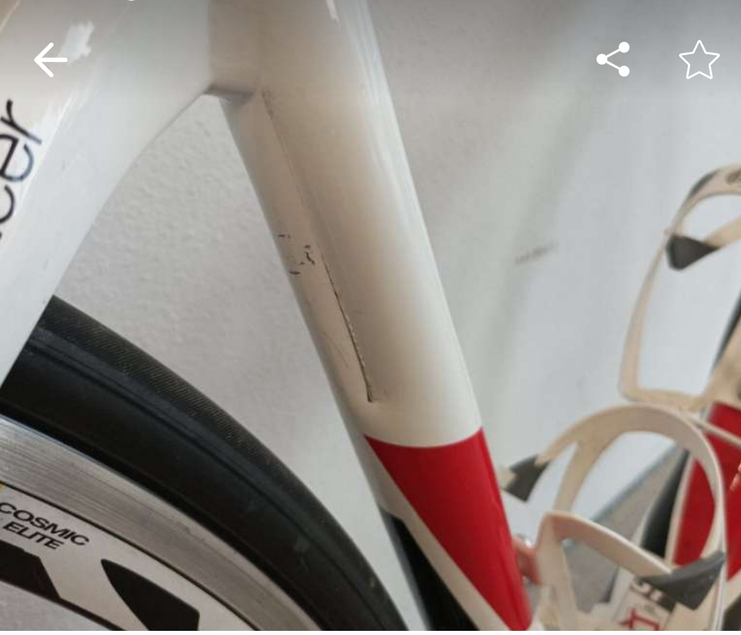 Rennrad schaden oder Optischer Mangel?