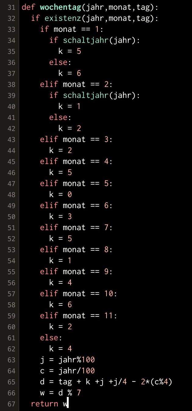 return Fehler Python? (programmieren)