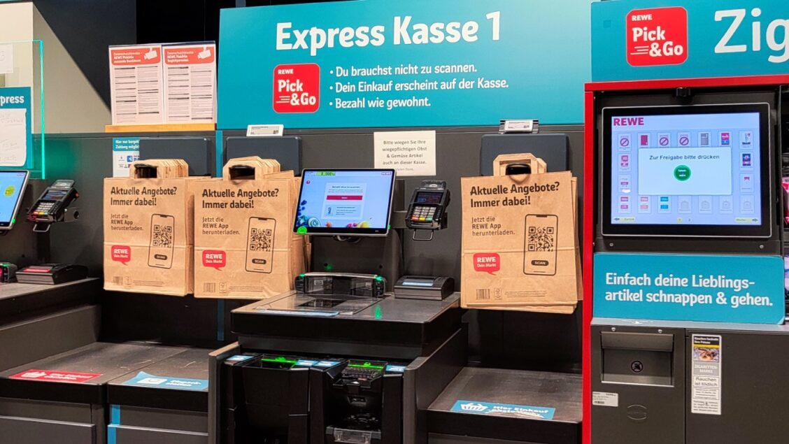 REWE Pick & Go: ohne Kasse einkaufen. Hat das schon mal einer von Euch ...