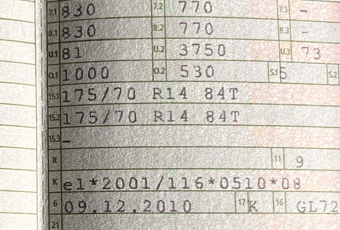 Richtige Felgengröße für mein Auto? (TÜV, Reifen, PKW)