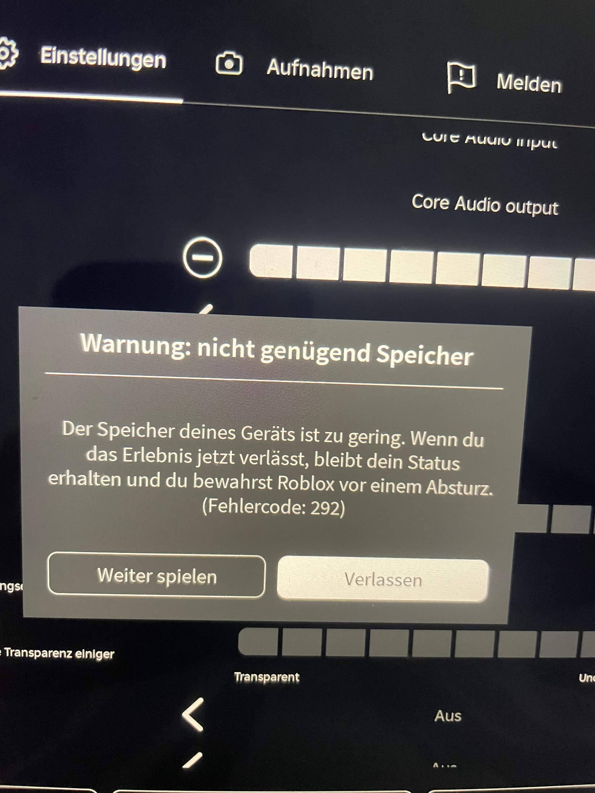 Roblox fehlercode 292? (Android, Fehler, iOS)