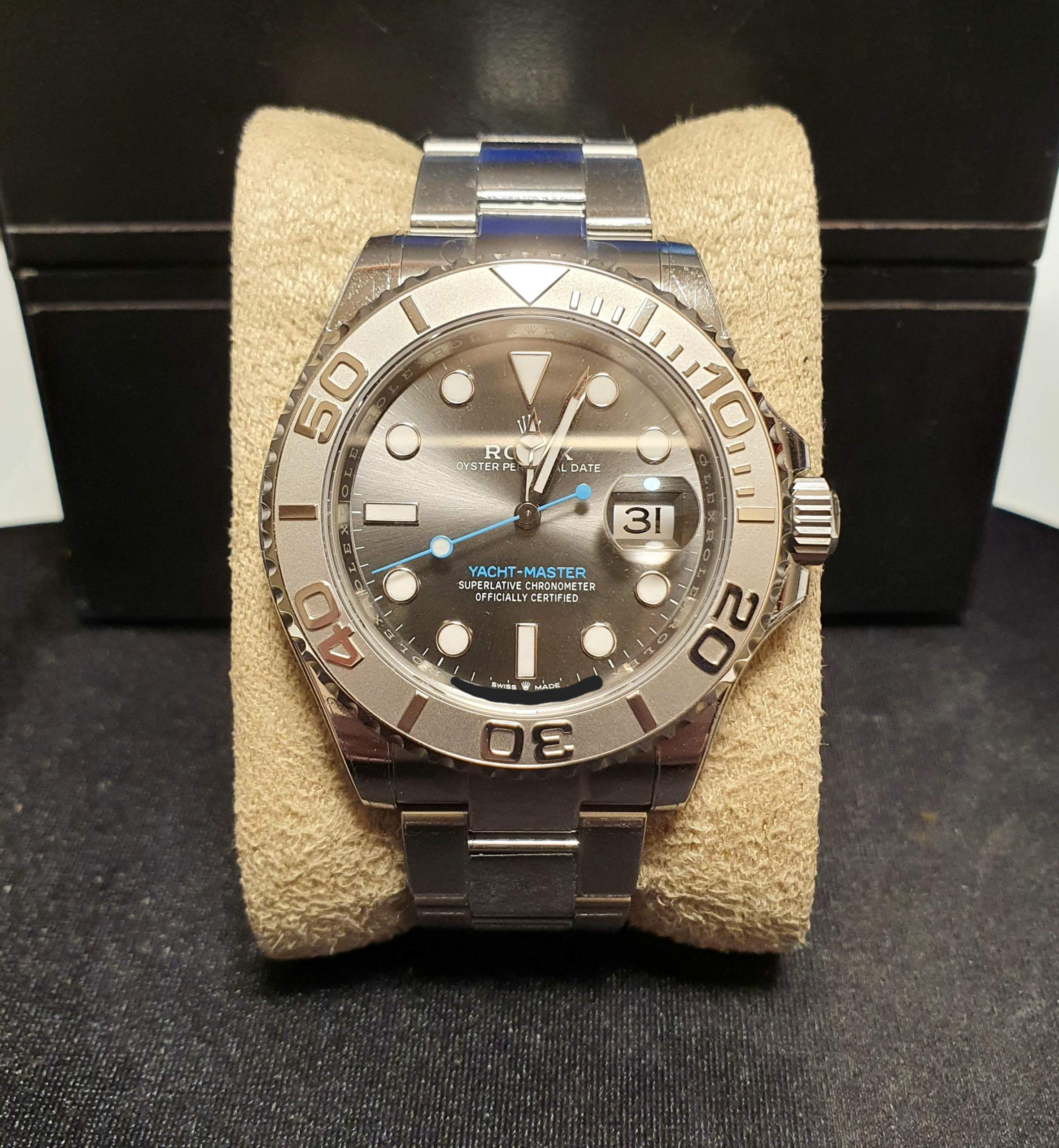 Rolex Yacht-Master 40 mit Schweißnaht? (Uhr, Armbanduhr, Echtheit)