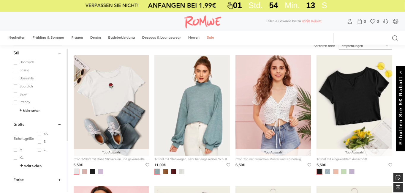 ''Romwe'' online Kleidungsstore sicher? (Kleidung, Mode, Online-Shop)