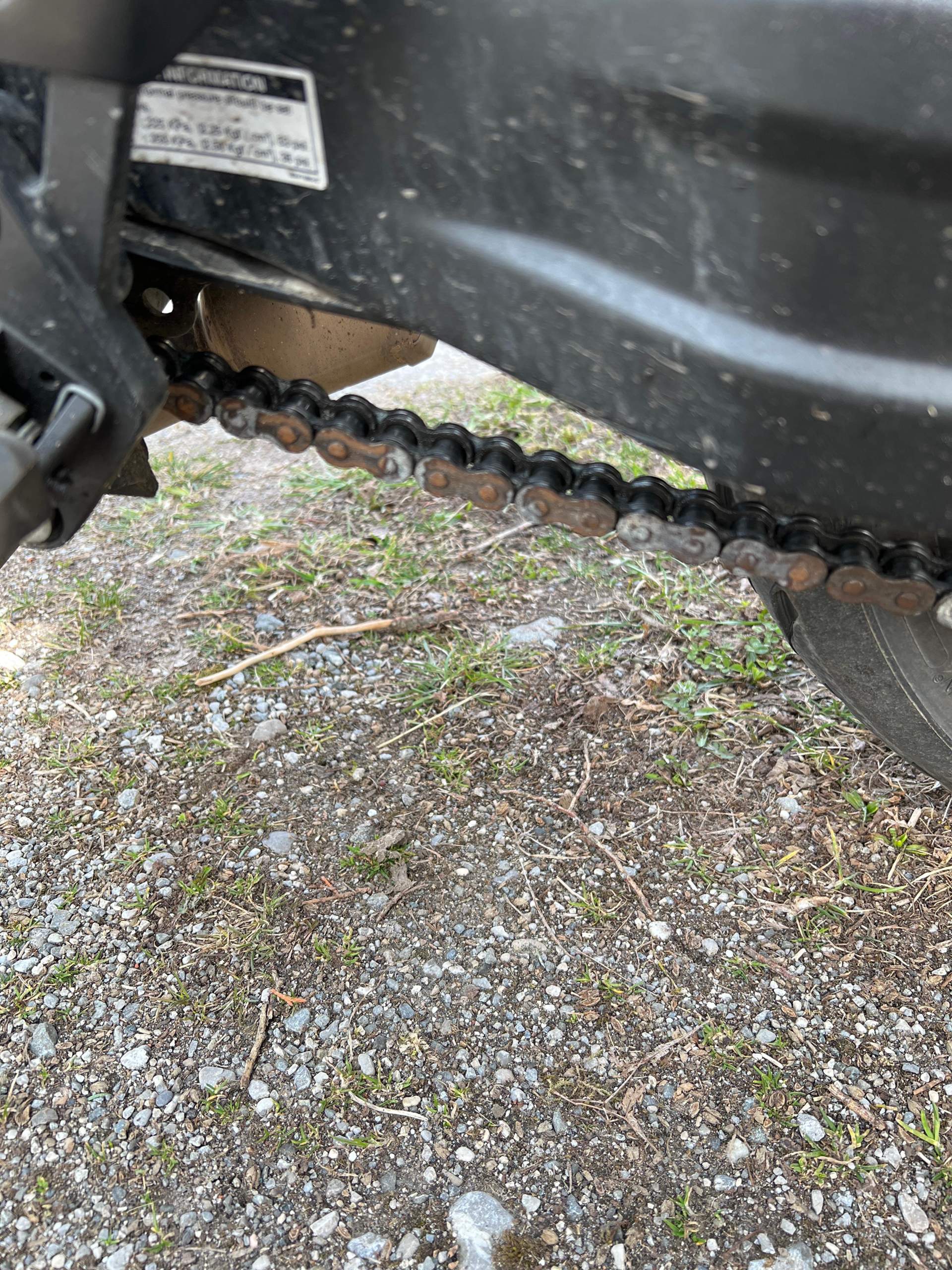 Rostige Motorradkette? (Motorrad, Mechaniker KFZ)