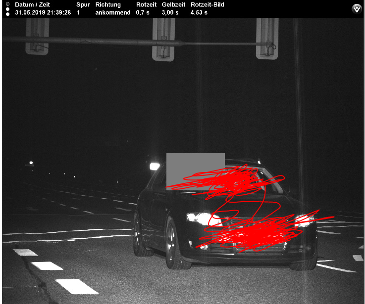 Rotblitzer: über 1 Sekunde oder nicht? (Recht, Auto, Auto und Motorrad)