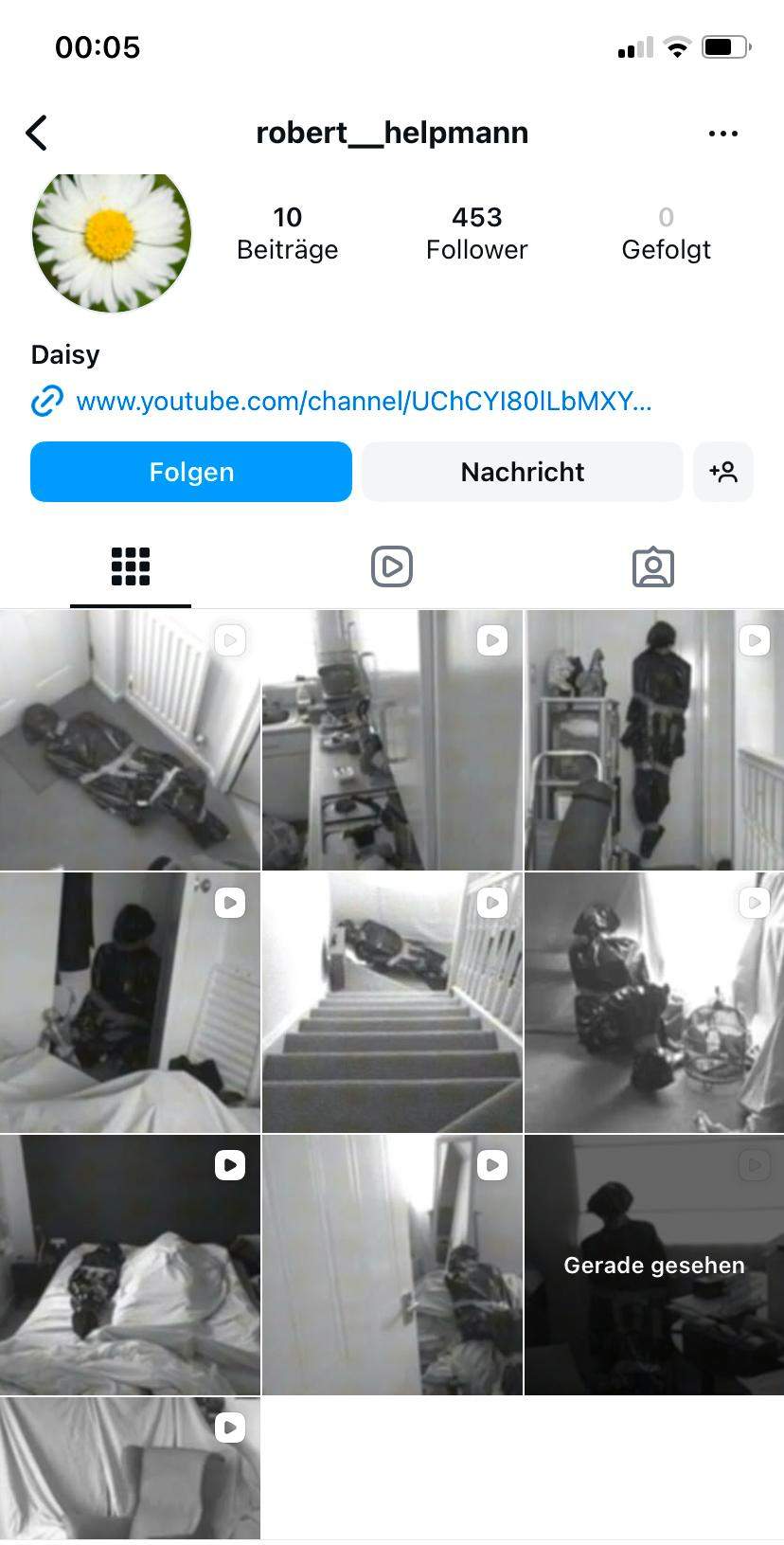 Robert Helpmann Leiche? (Internet, Frauen, Video)