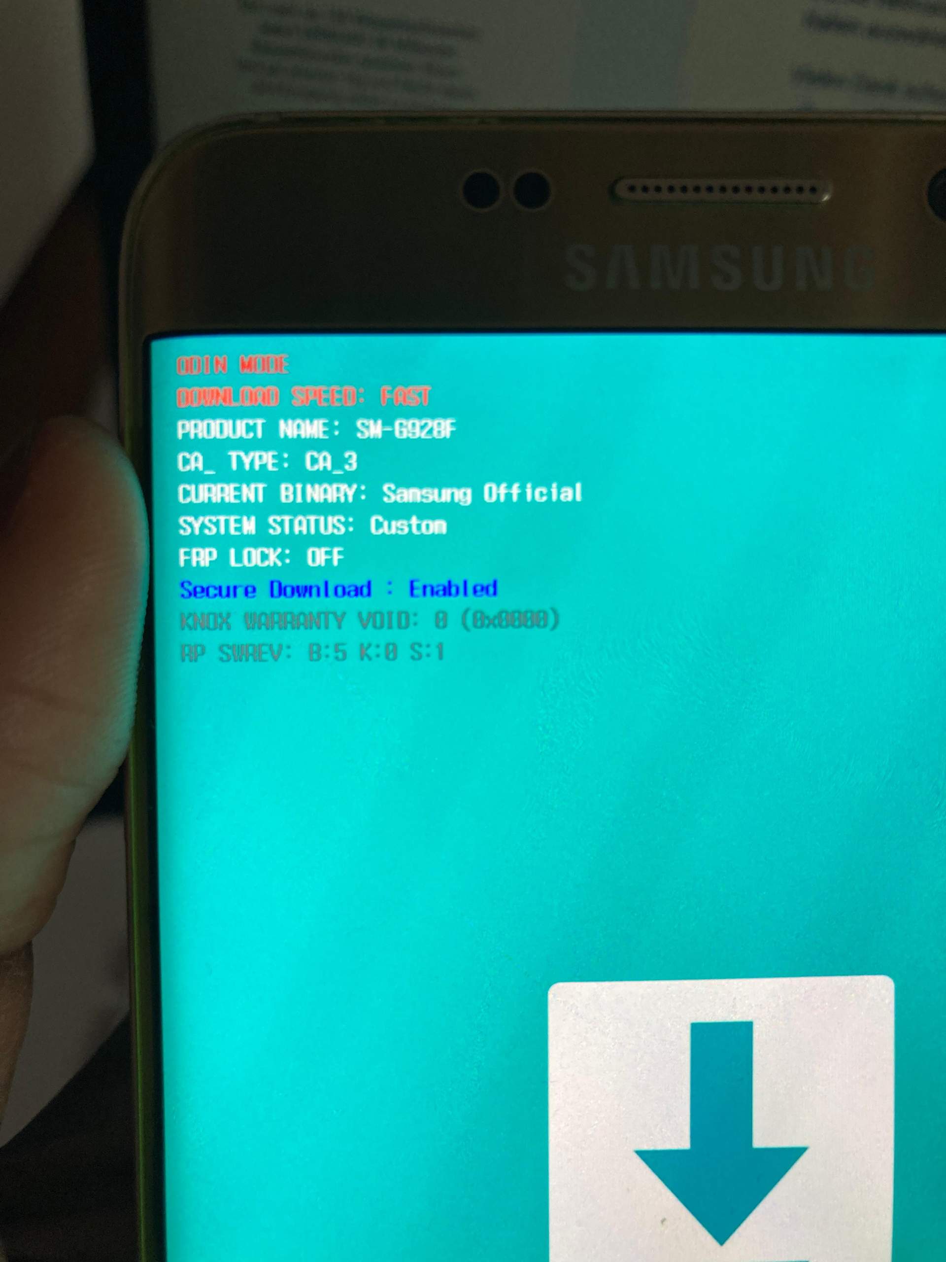 Samsung Handy im Download Mode( FRP lock:off)? (Samsung Galaxy, Galaxy ...