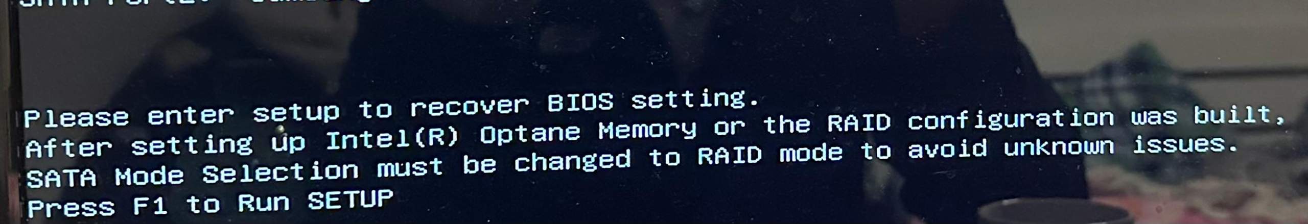 SATA RAID Mode BIOs? (Windows, Windows 10, IT)