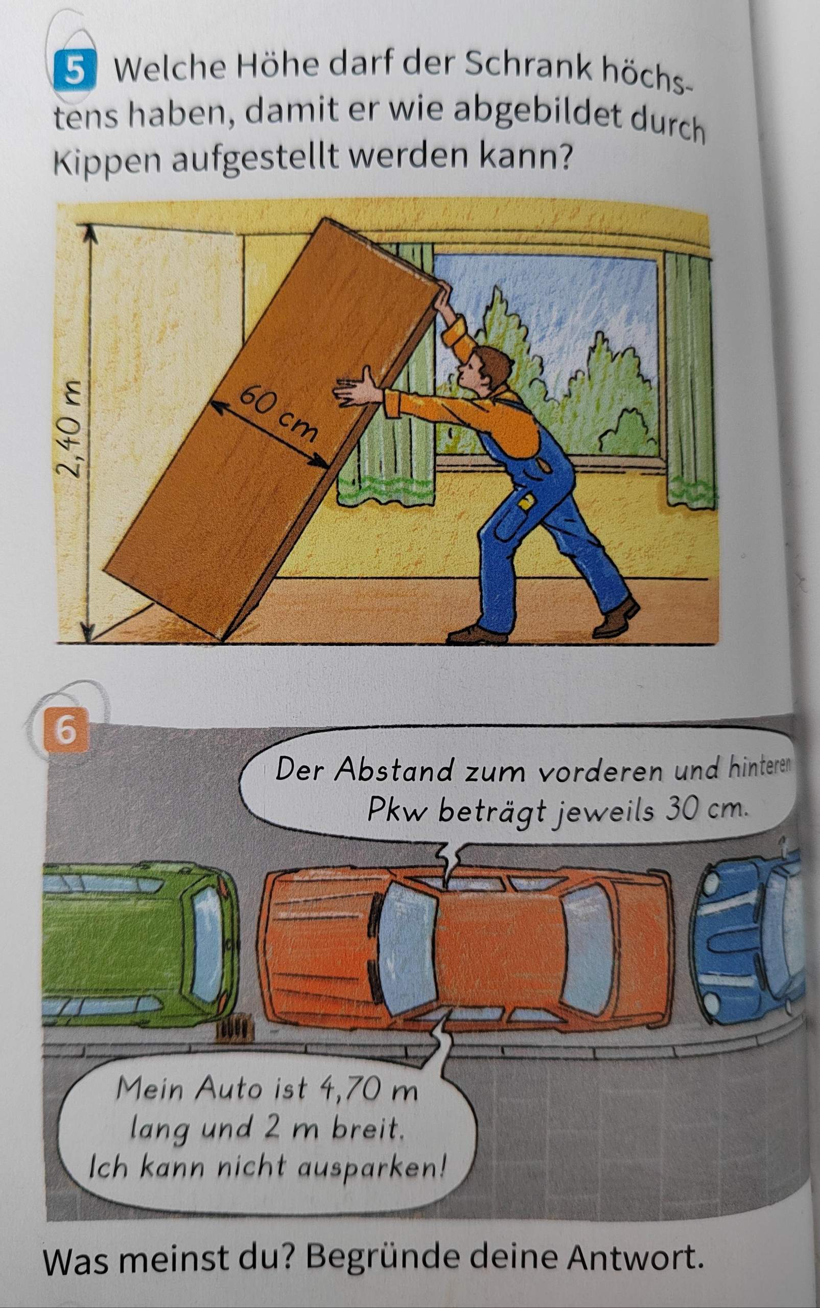 Satz des Pythagoras Textaufgaben? (Textaufgabe)