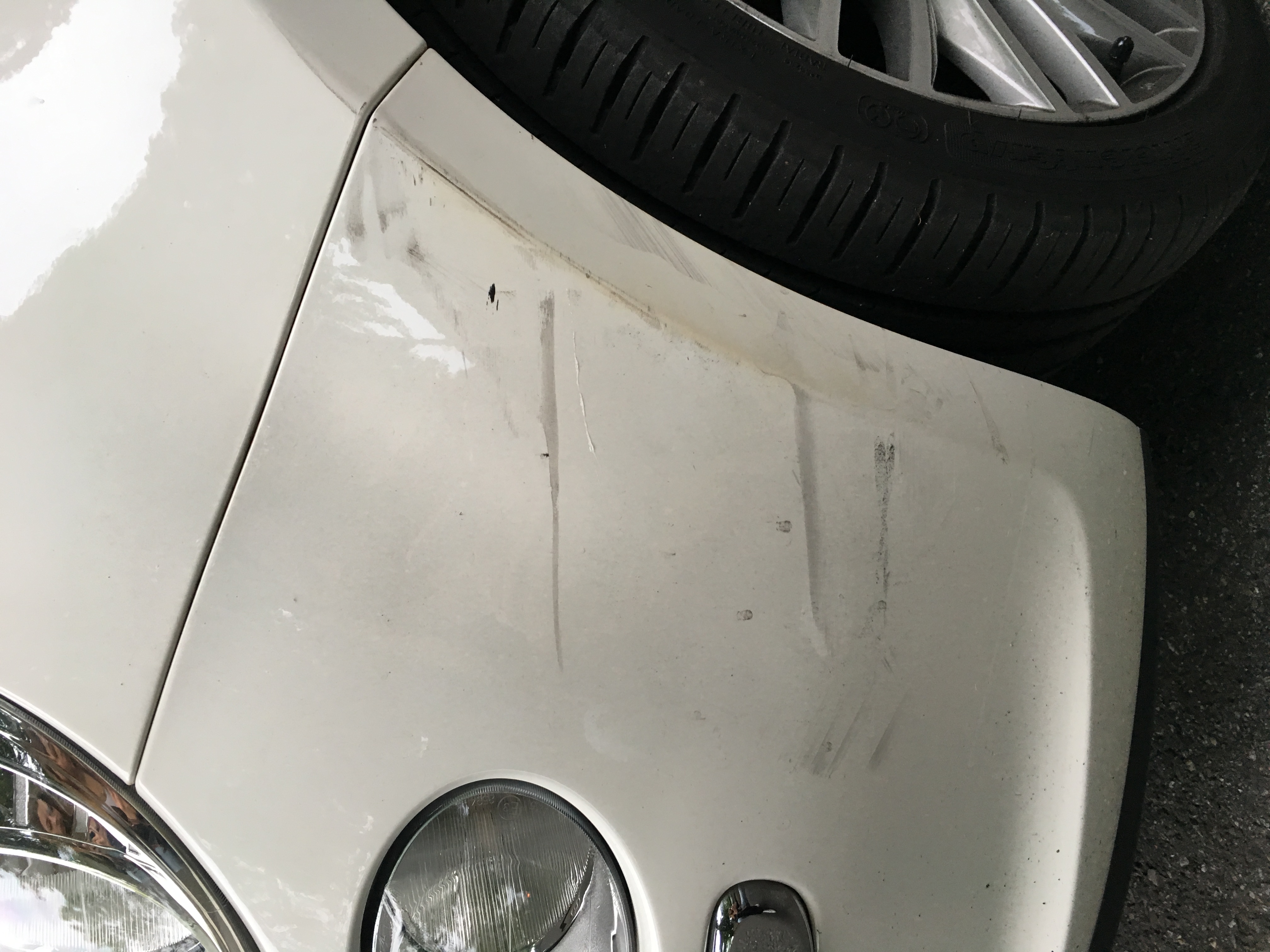 Schaden am Auto - war ich das? (Unfall, schramme)