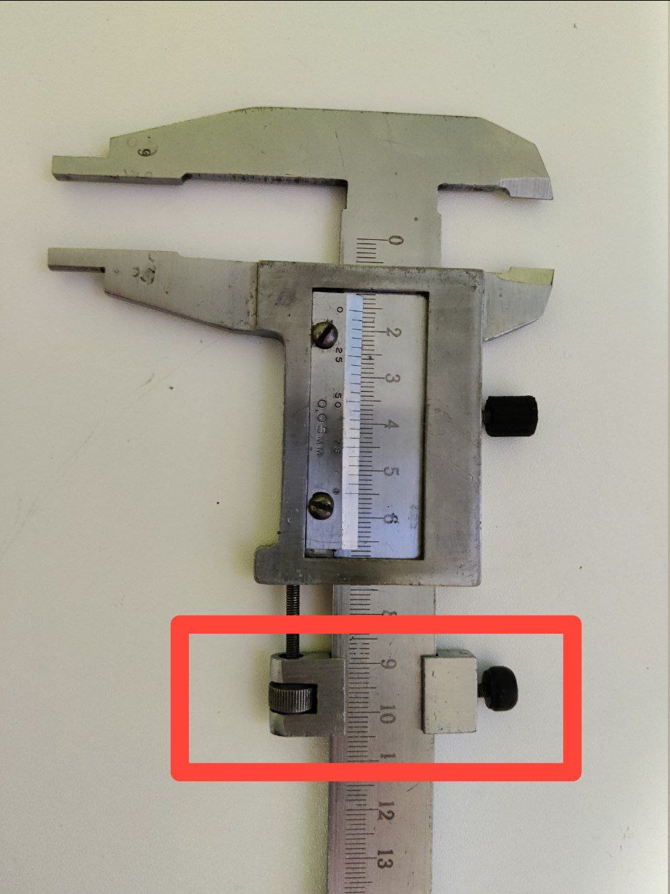 Schieblehre komische Erweiterung? (modul)