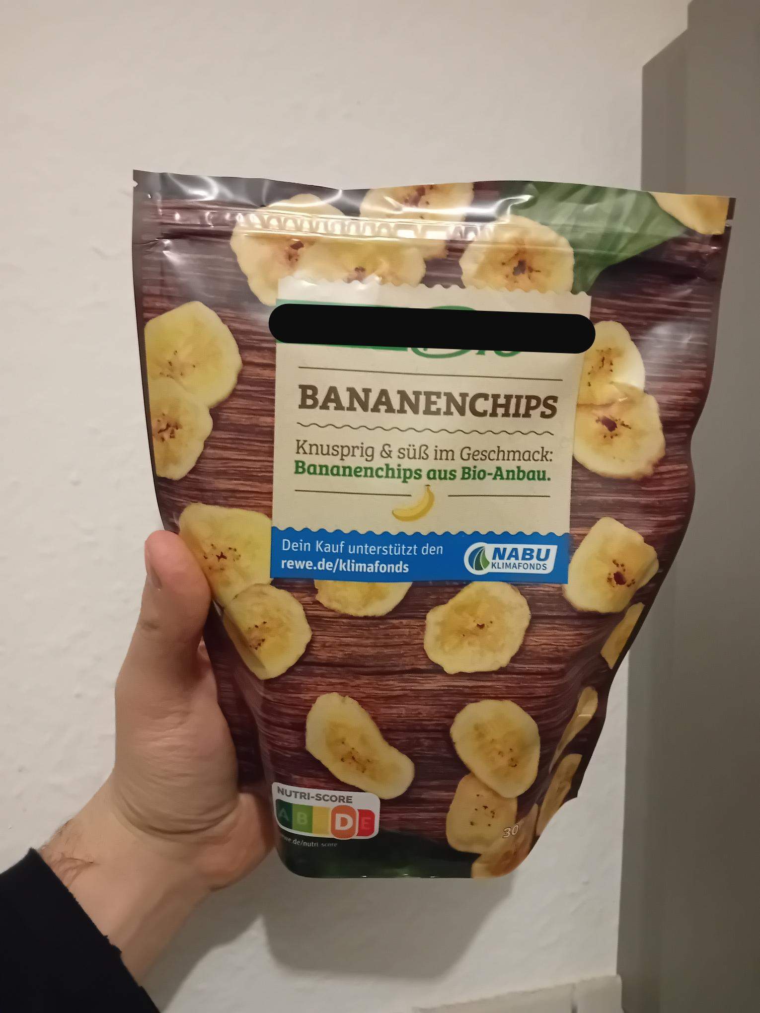 Schmecken dir Bananenchips? (Ernährung, Obst)