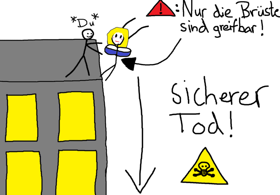 Schnell! Lässt du die Frau sterben oder rettest du ihr Leben, obwohl du ...