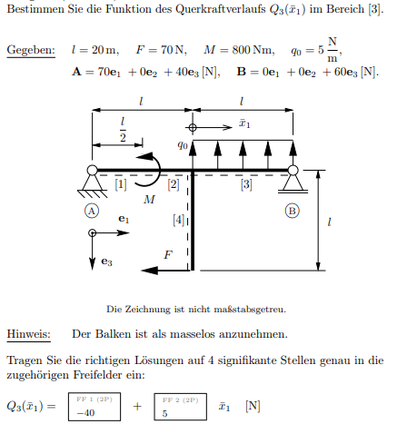 Schnittunstimmigkeiten in Mechanik 1? (Studium)