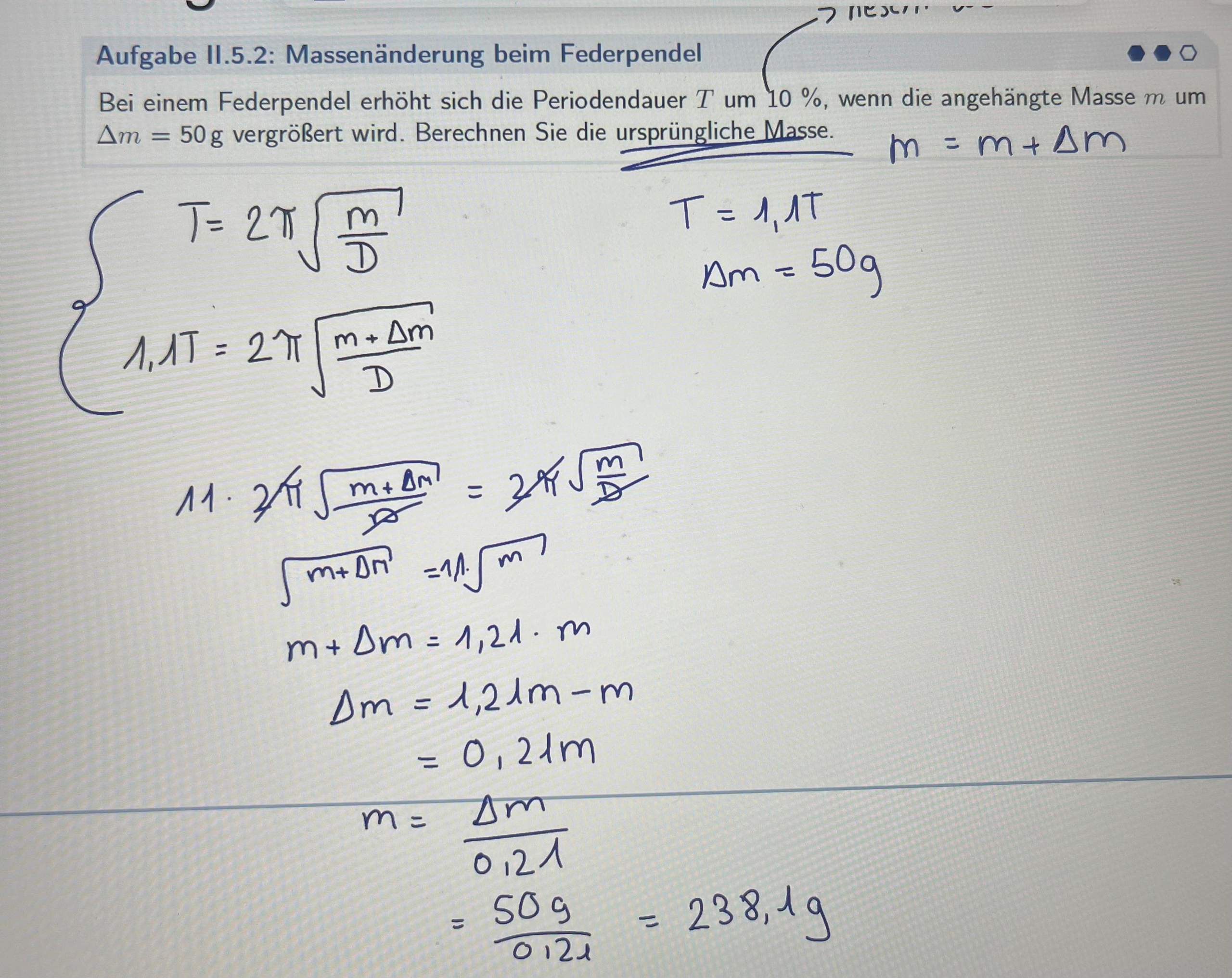 Schwingungen? (Physik, Energie, Formel)