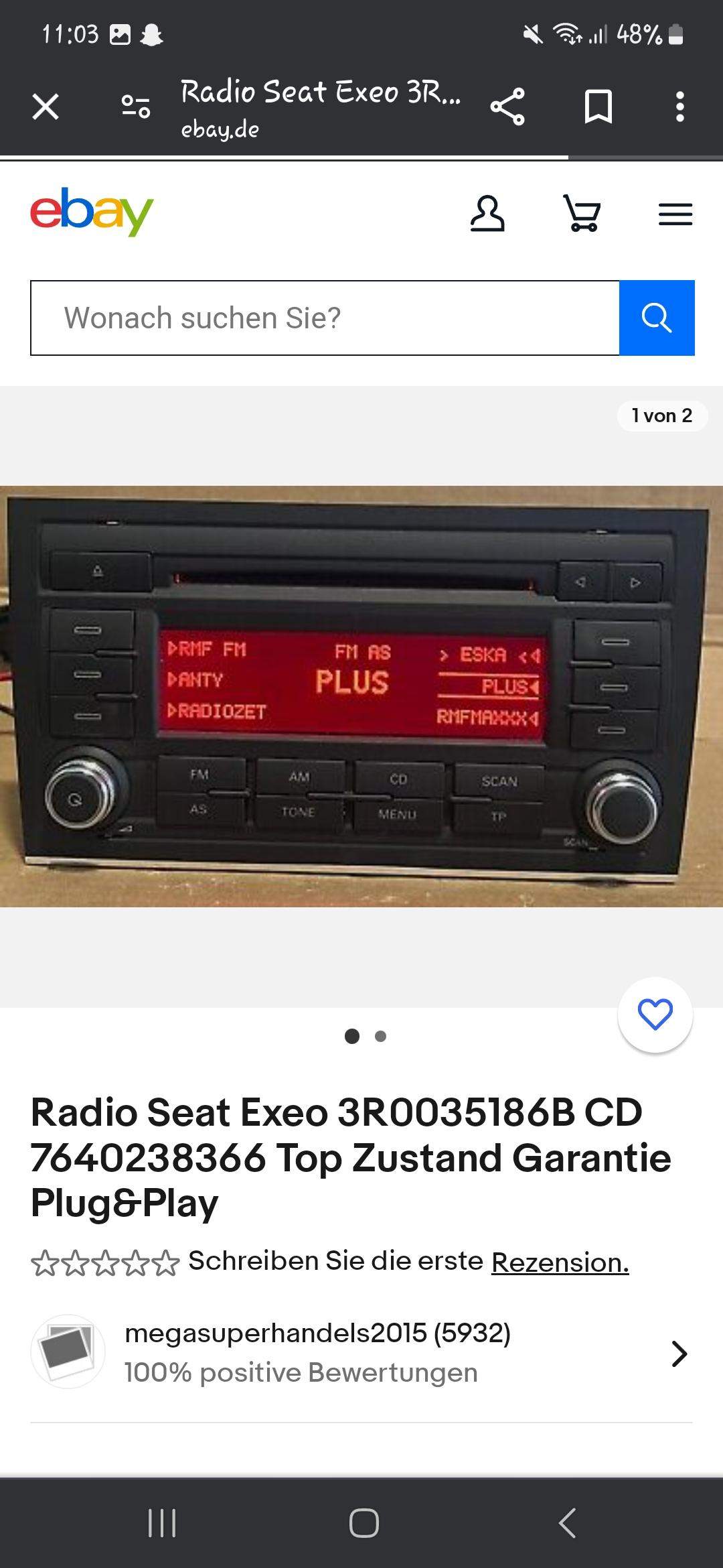 Seat Exceo Radio mit Handy verbinden? (Autoradio)