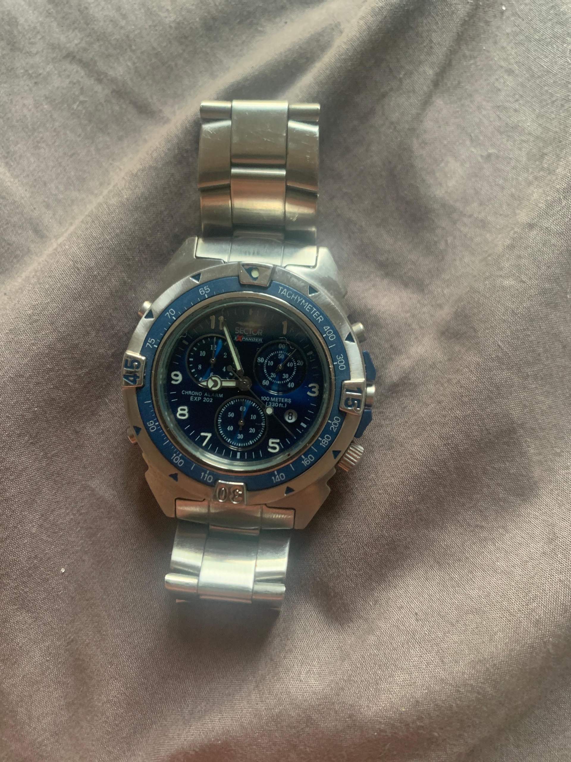 Sector Expander Chrono Alarm EXP 202? (Uhr, Armbanduhr, Uhrmacher)