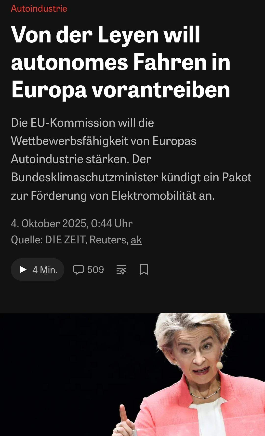 Seid ihr für autonomes Fahren? (Deutschland, Zukunft)