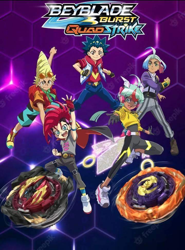 Seit ihr gespannt auf die 7.Staffel Beyblade Burst (Quad Strike ...