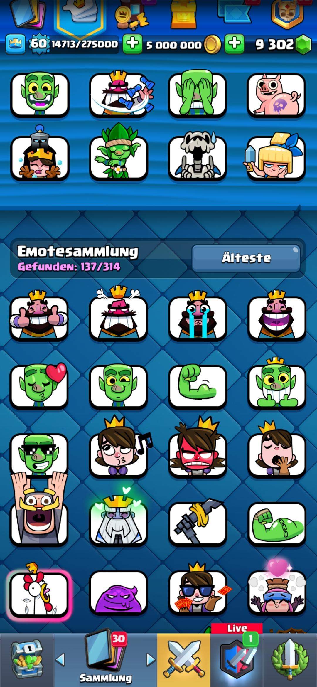 Seltene Clash Royale Emotes? (Supercell, Supercell ID)