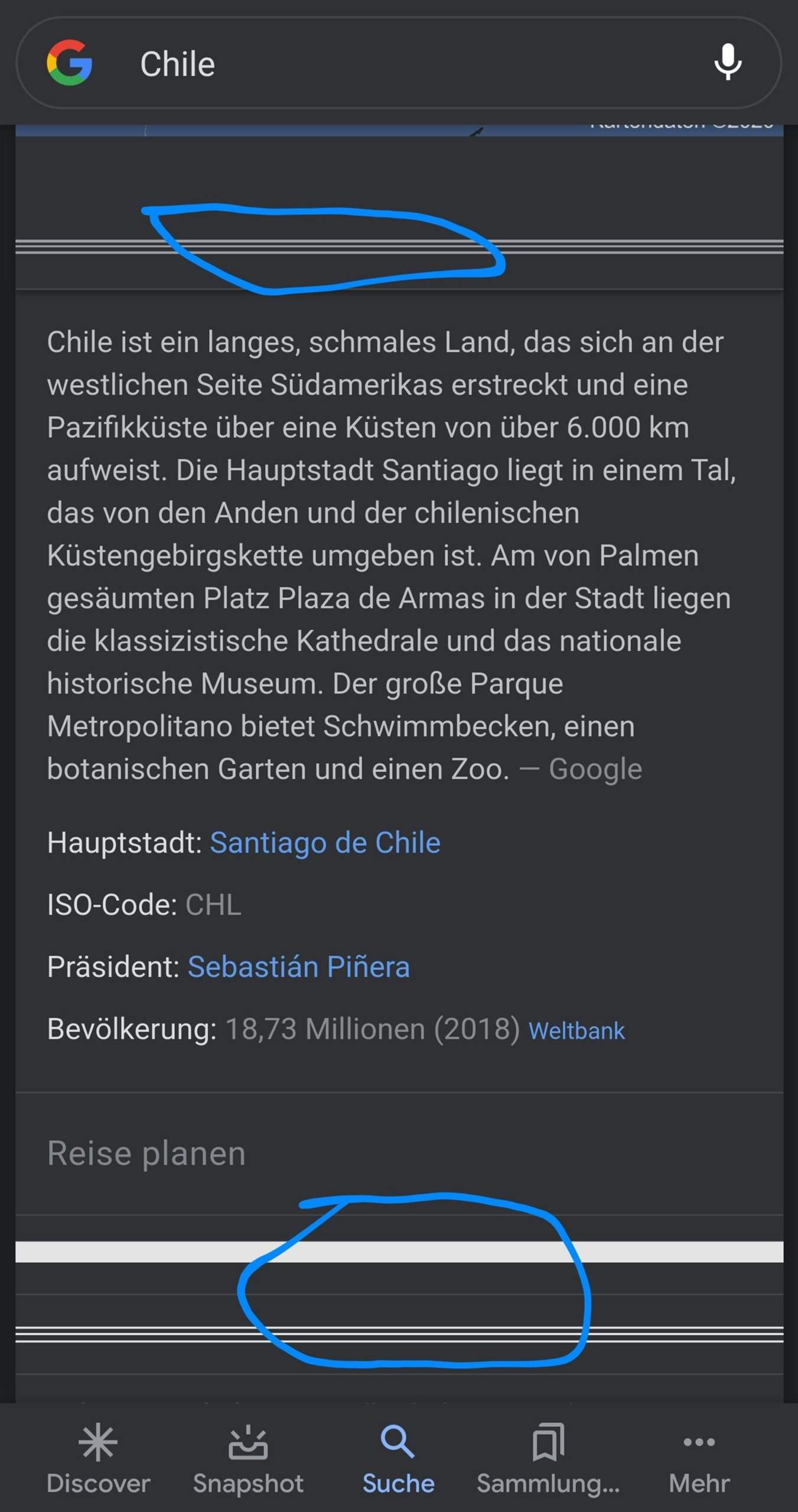 Seltsame Balken bei Google? (Computer, Technik, PC)