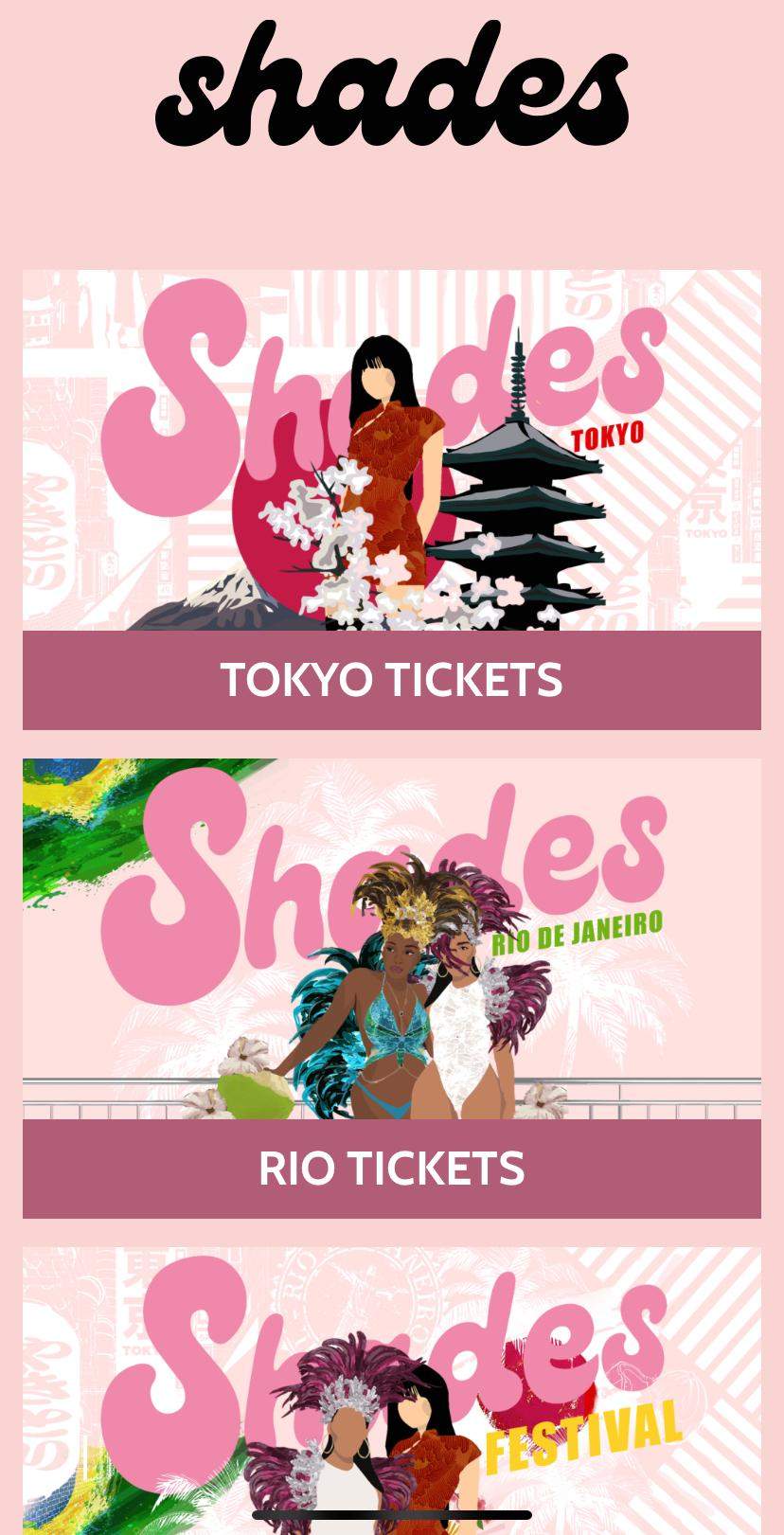 Shades Show Tickets 03.06/04.06 Nona - Geld zurück?