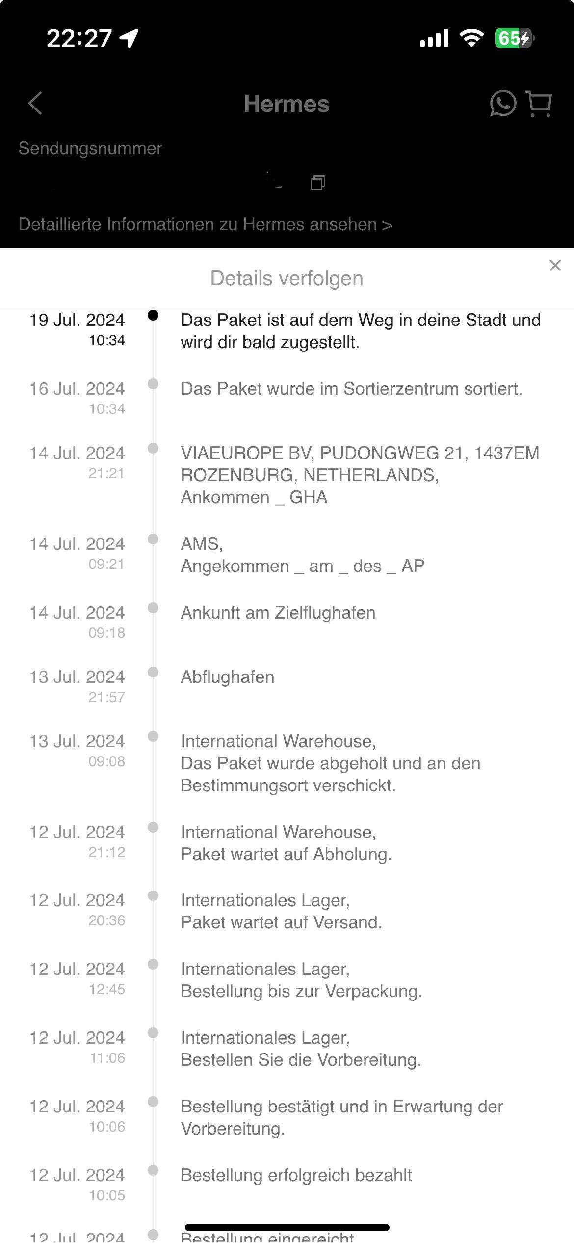 SHEIN Kundenservice? (Bestellung, Hermes, Paketversand)