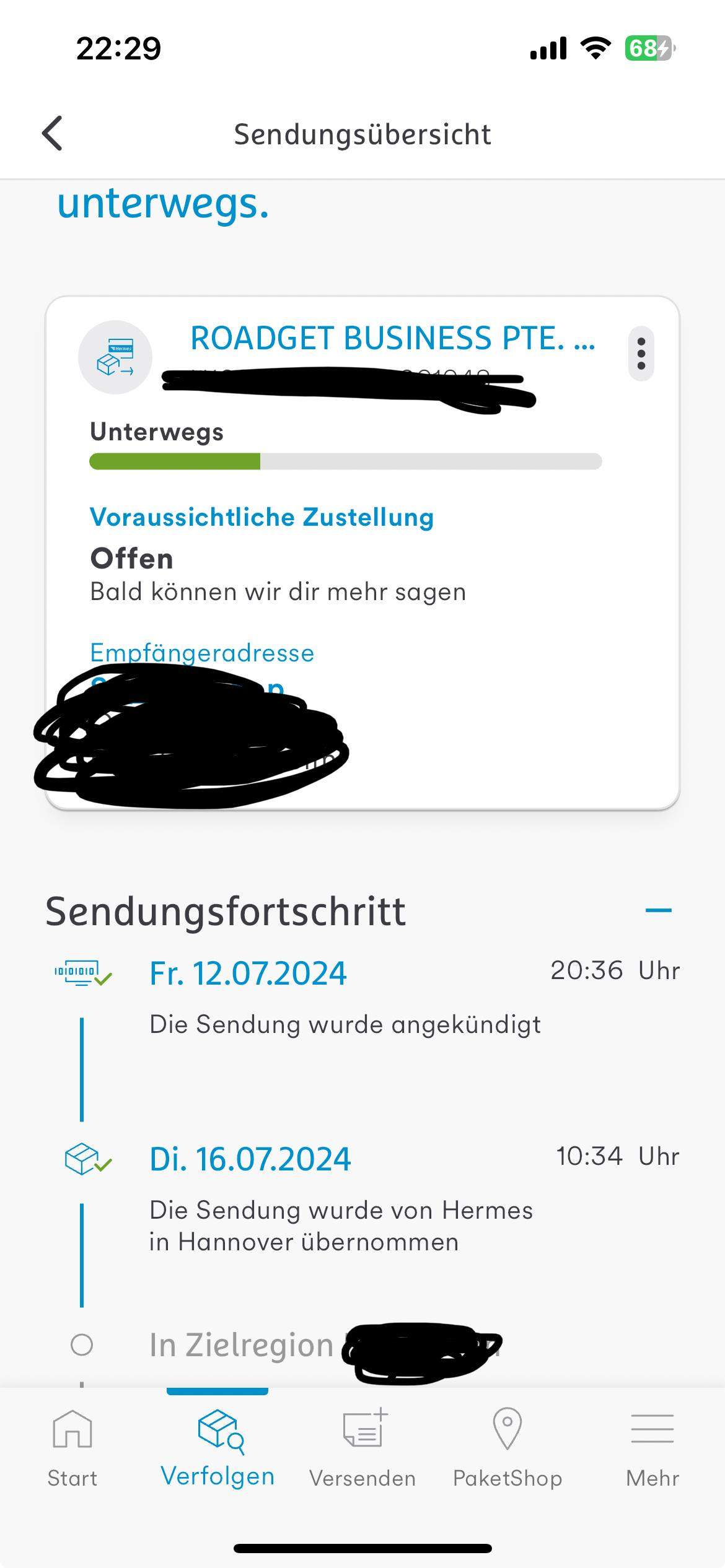 SHEIN Kundenservice? (Bestellung, Hermes, Paketversand)