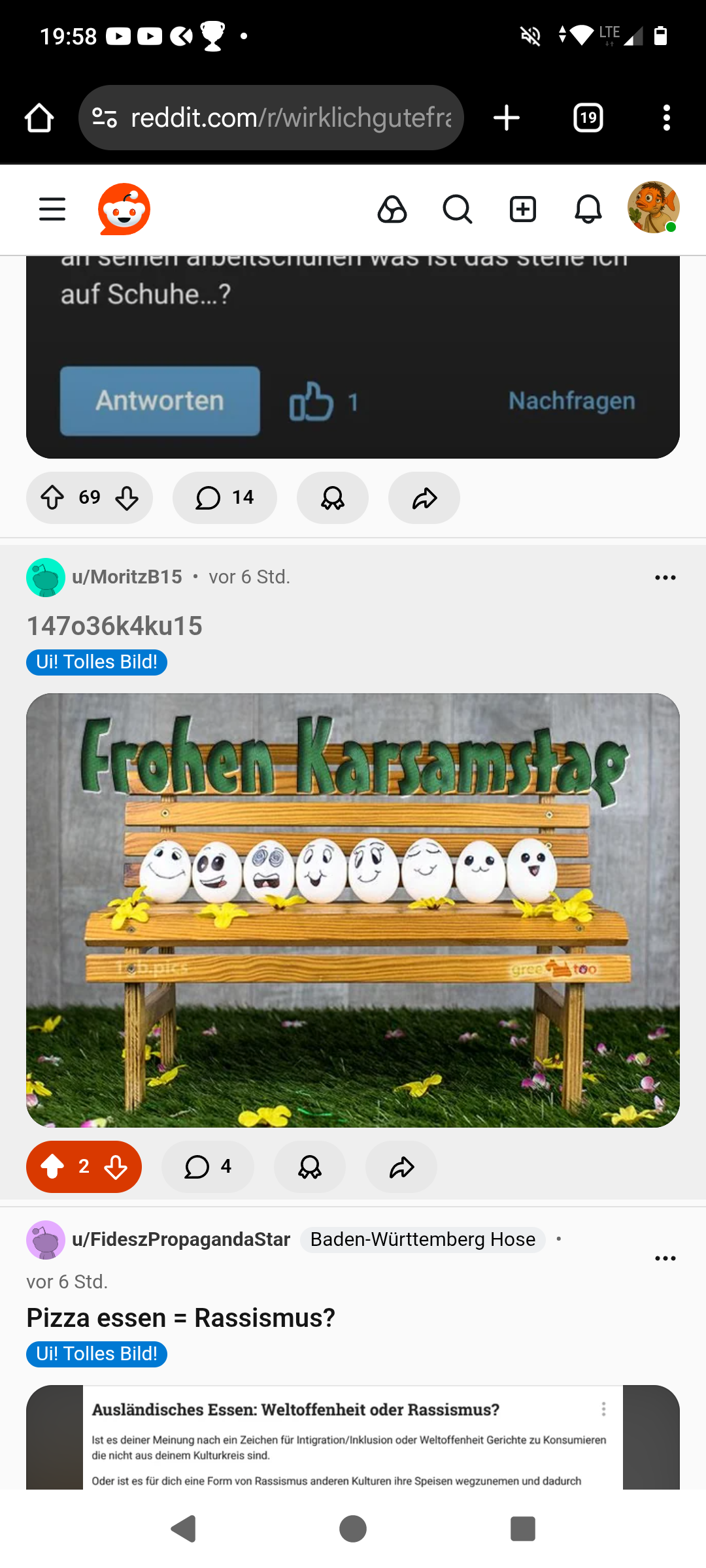 Shitpost aus Langeweile, Bot oder ernsthafte Probleme? (gutefrage.net ...