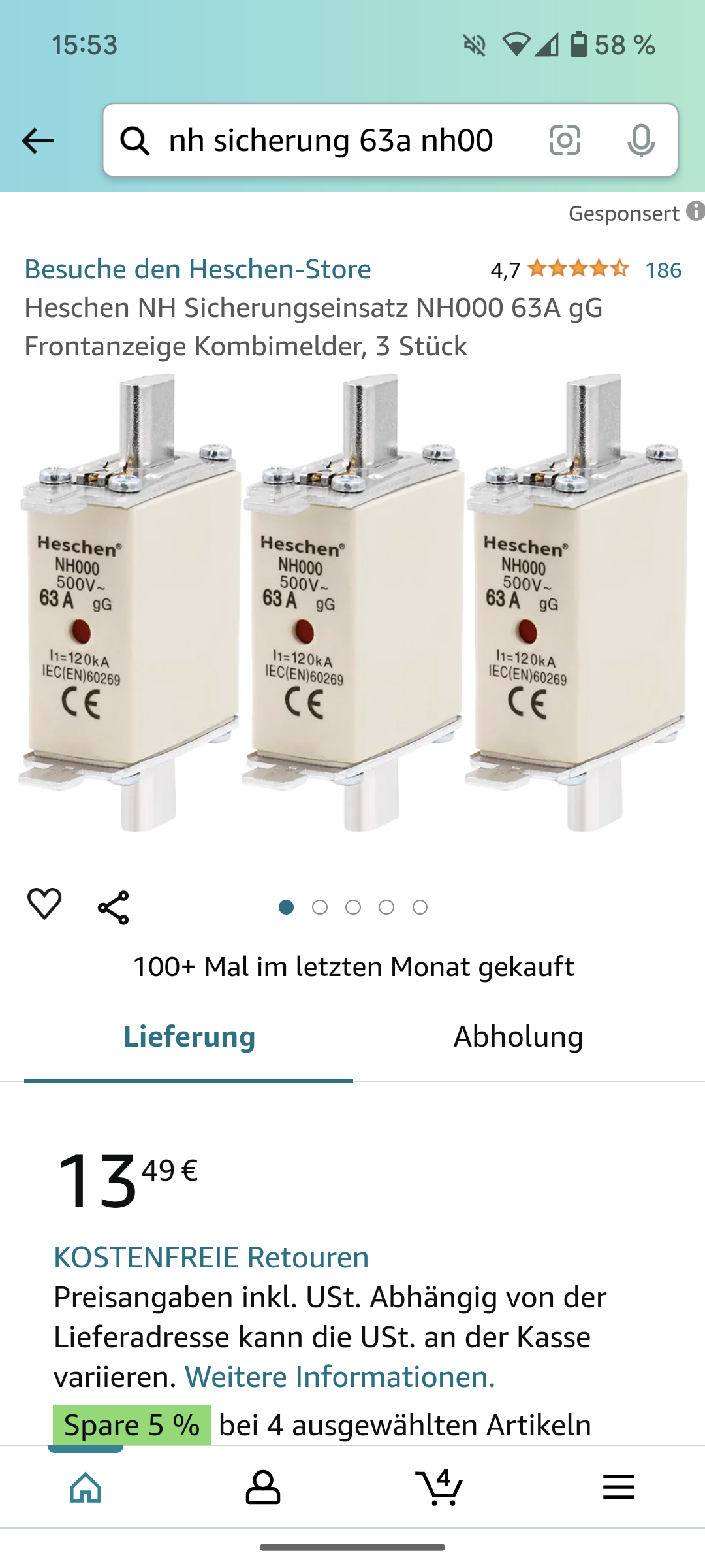 Sicherung NH00 und NH000 das selbe? (Strom, Elektrik, Elektrizität)