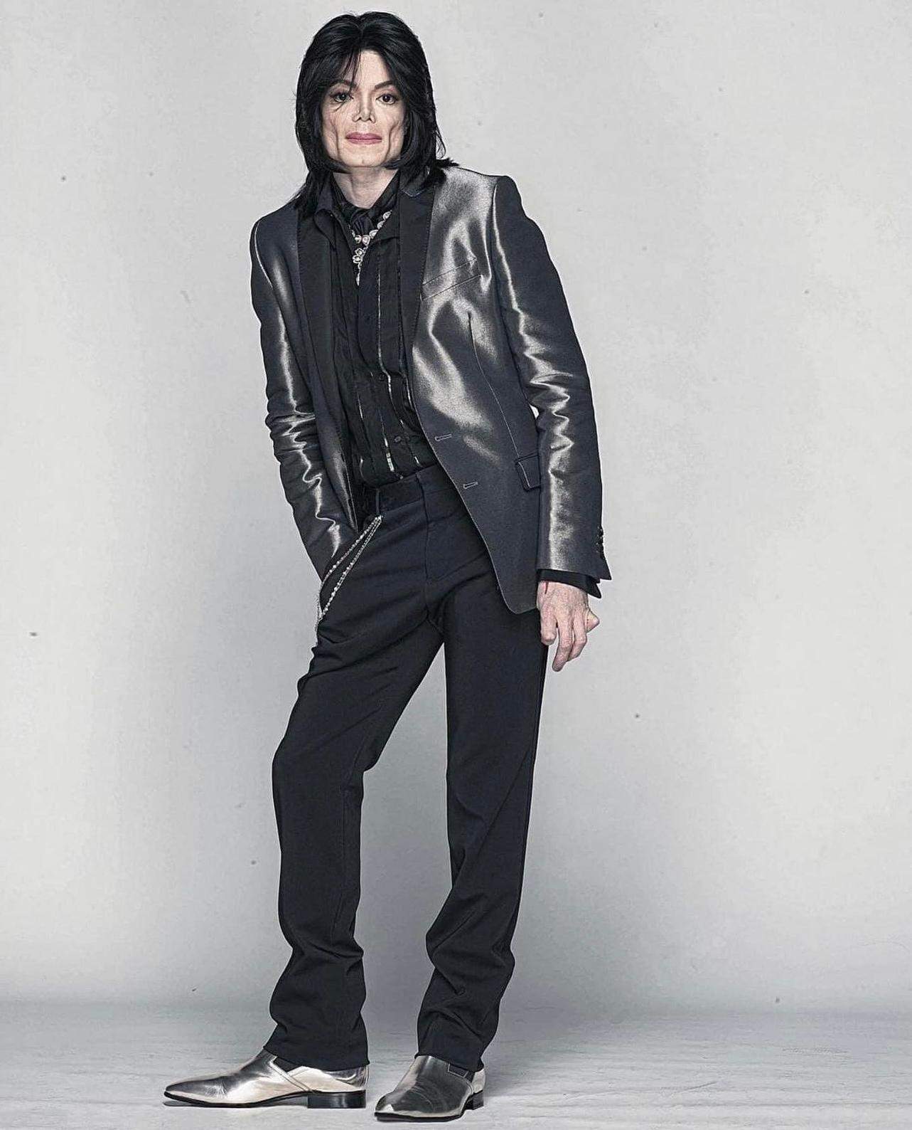 Sieht Michael Jackson auf dem Foto gesund aus? (Alter, King of Pop)