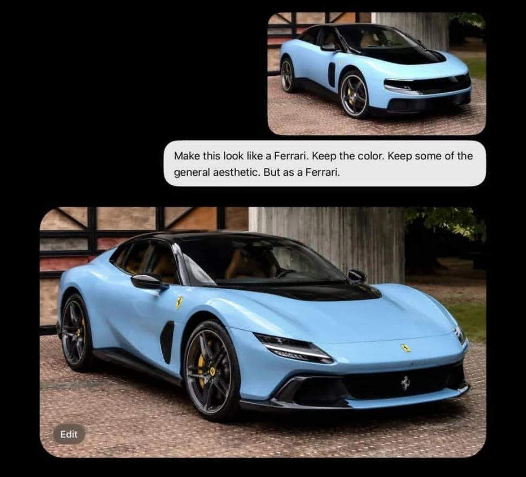 Sieht das Design von der KI besser aus als vom Original? (künstliche ...