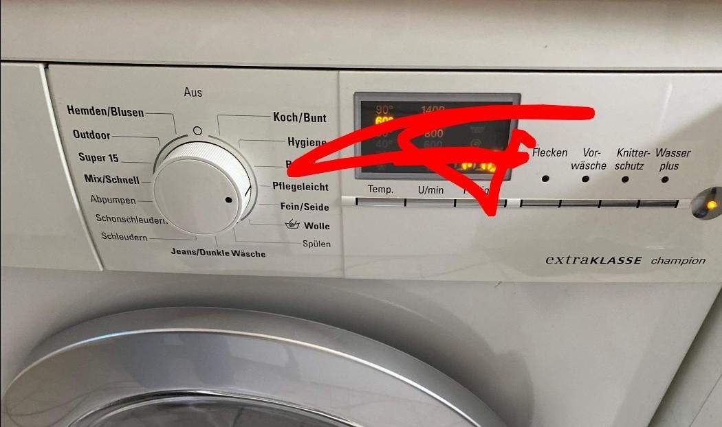 Siemens Waschmaschine Fehlermeldung