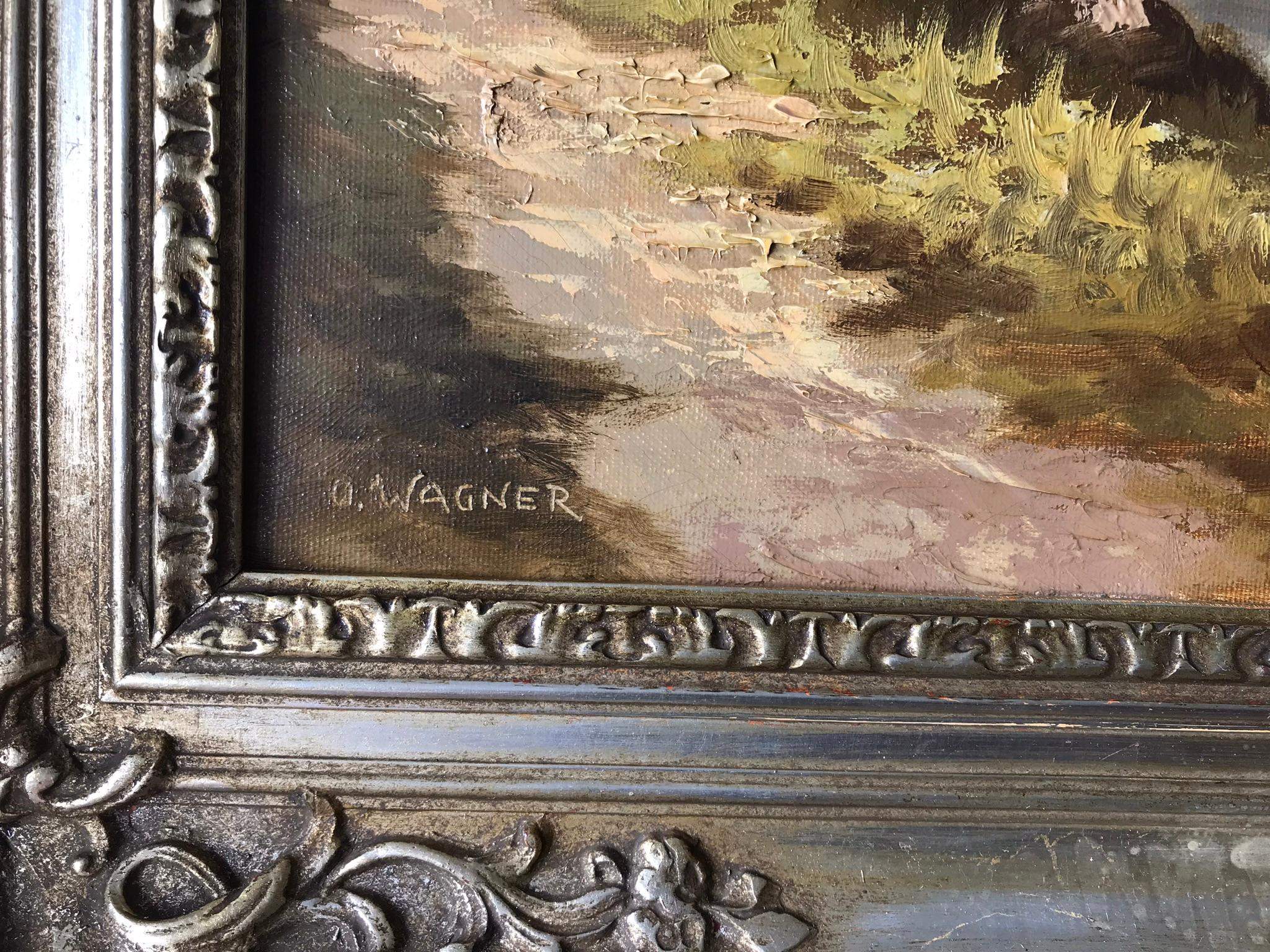 Signatur O.Wagner - wer kennt sich aus? Was ist das Bild Wert, ist das ...