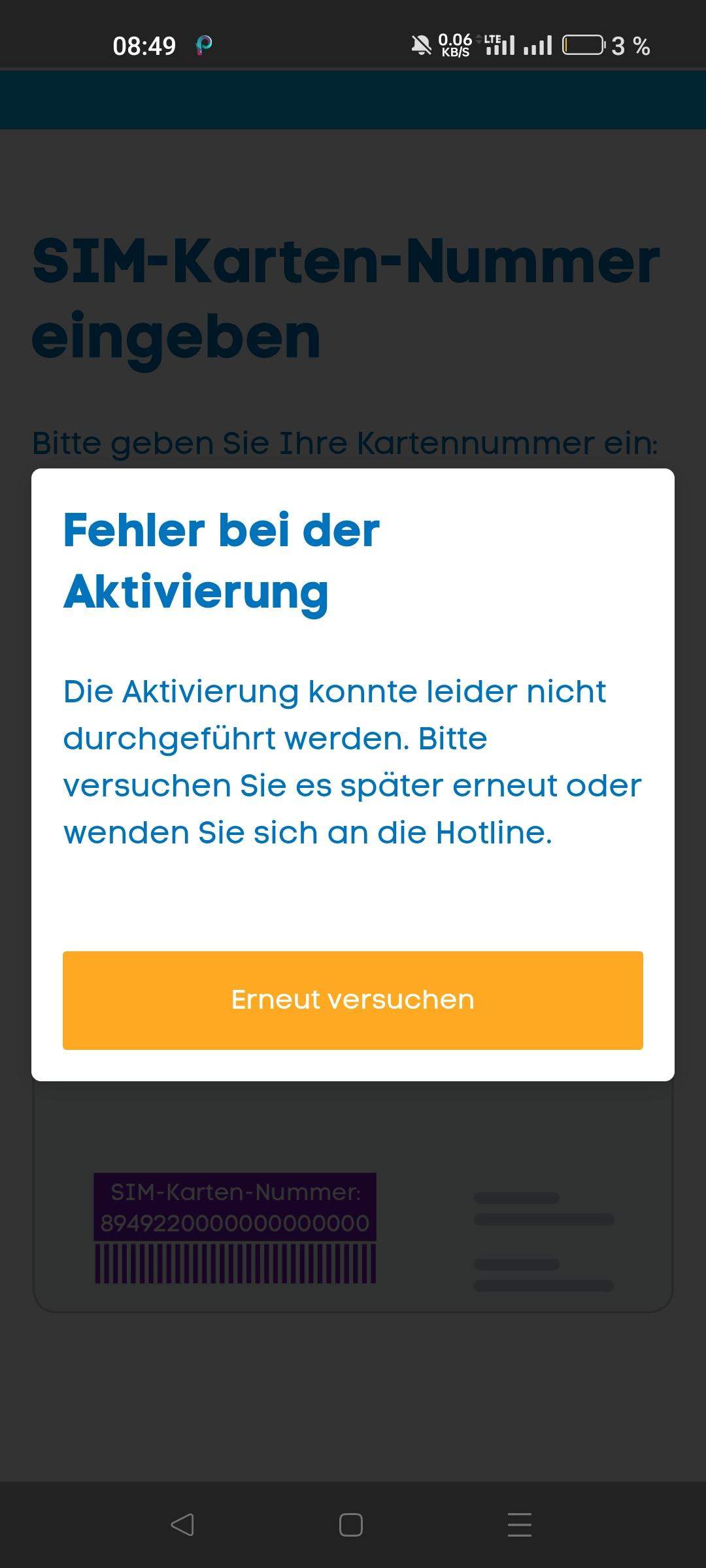 Sim Karte aktivieren bei blau.de? (Vertrag, SIM-Karte)