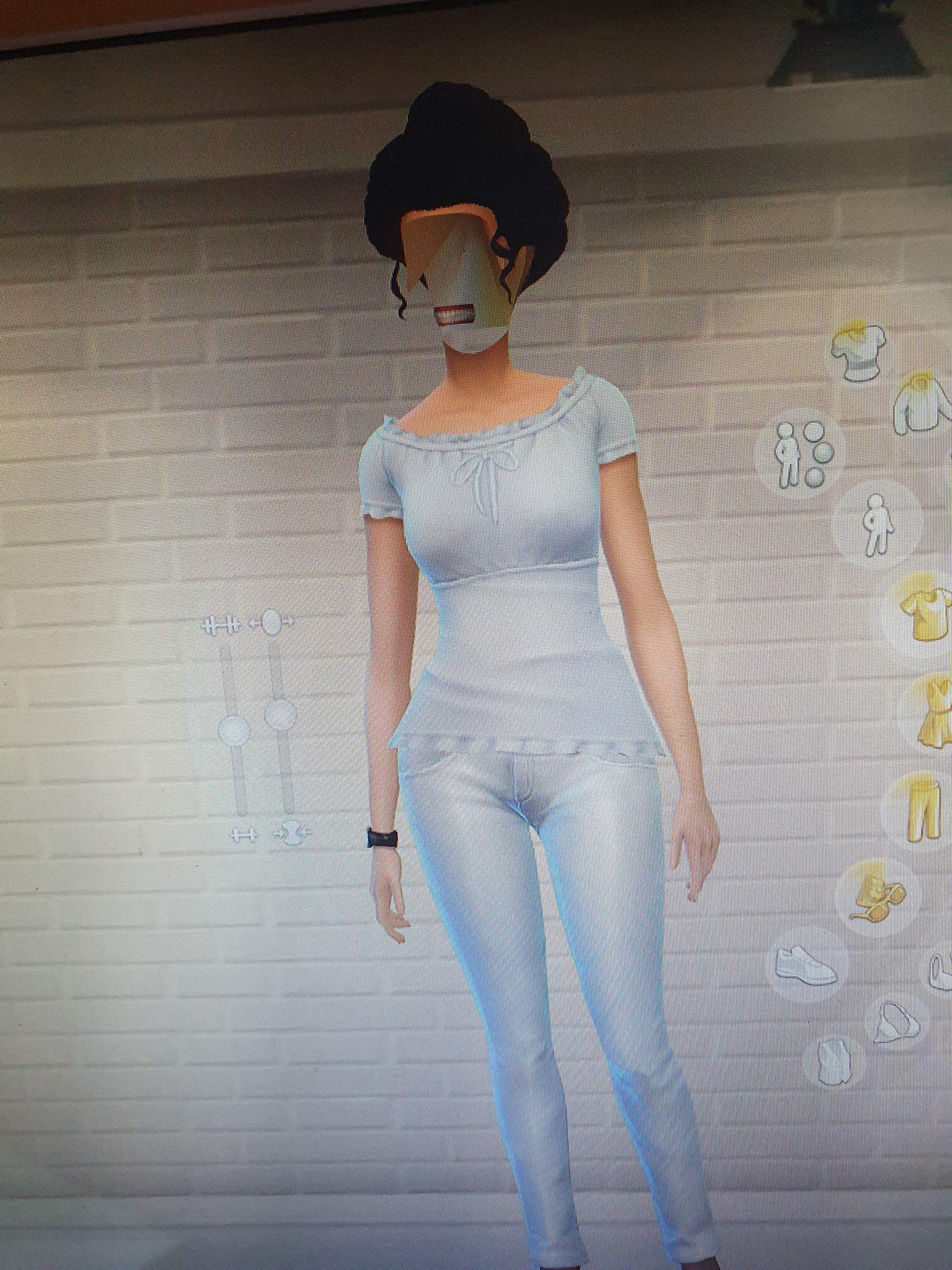 Sims 4 erstelle einen Sim | Sim Kopf unsichtbar außer Zähne was tun ...