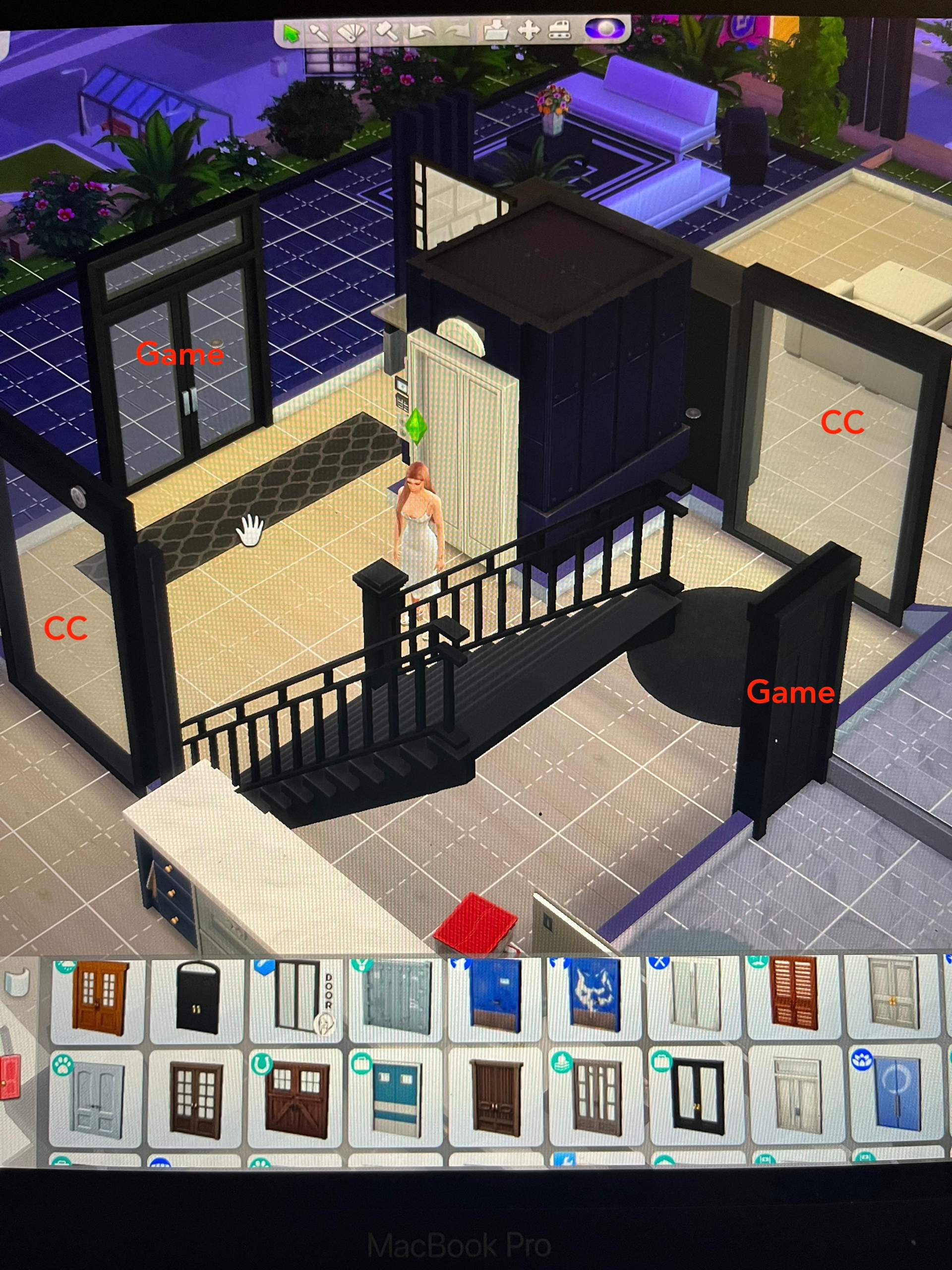 Sims 4 Fenster und Türen immer zu sehen? (PC, EA, Sims 4 CC)