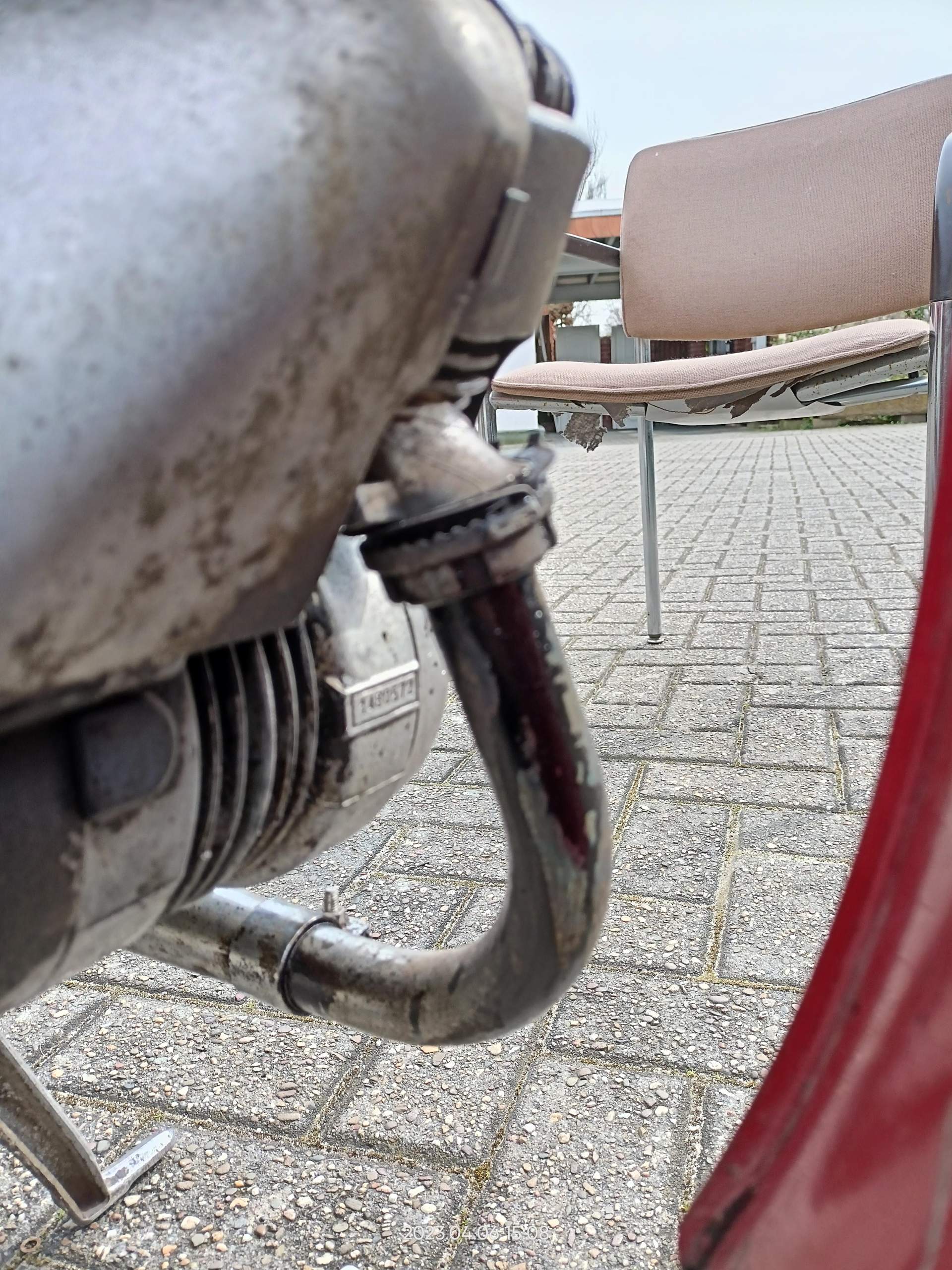 Simson SR 4-2/1 Öl am Krümmer und am Auspuff? (Motor, 50ccm, Auspuffanlage)