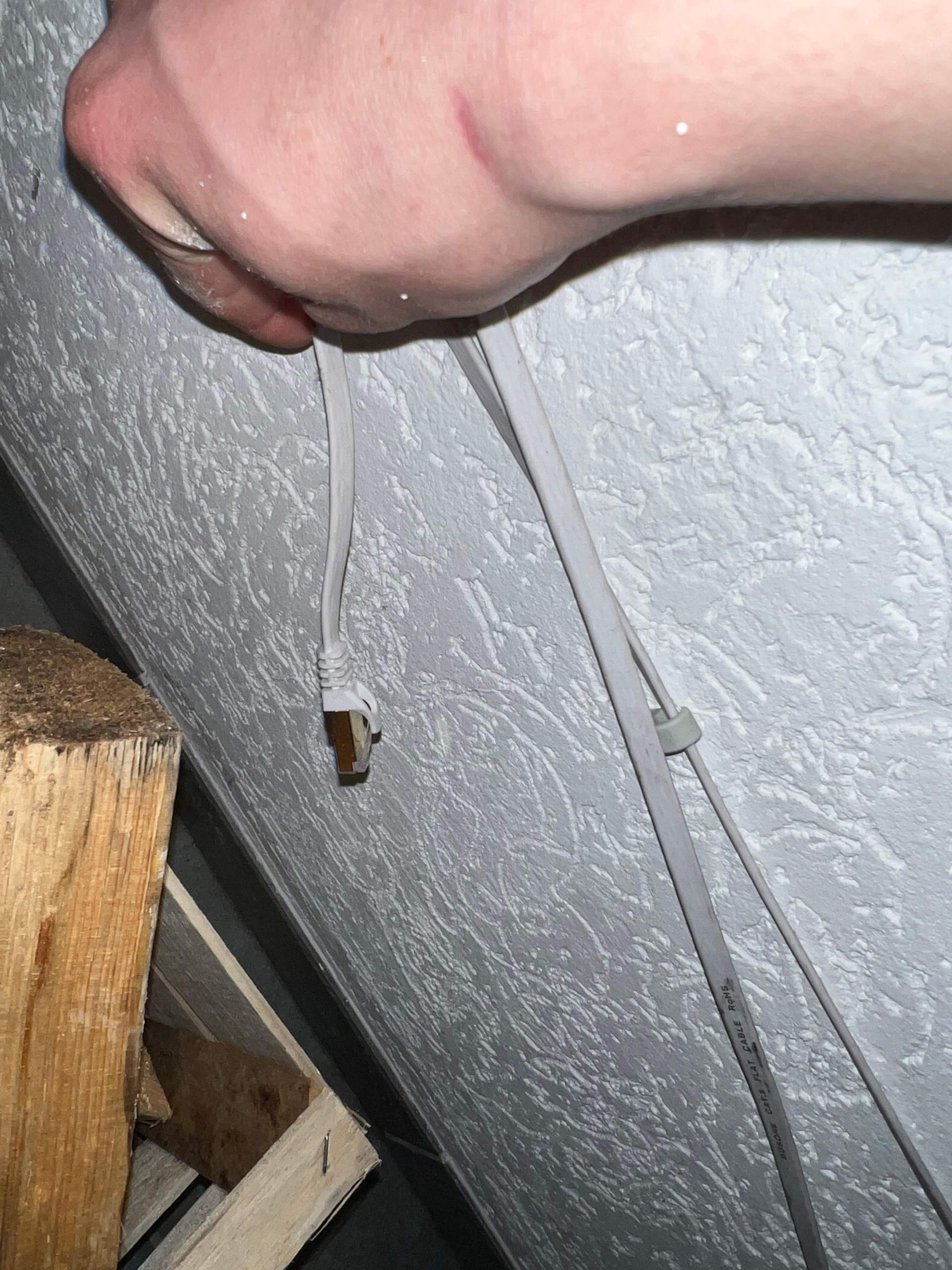 Sind das die WLAN Kabel? (Internet, Netzwerk, Router)