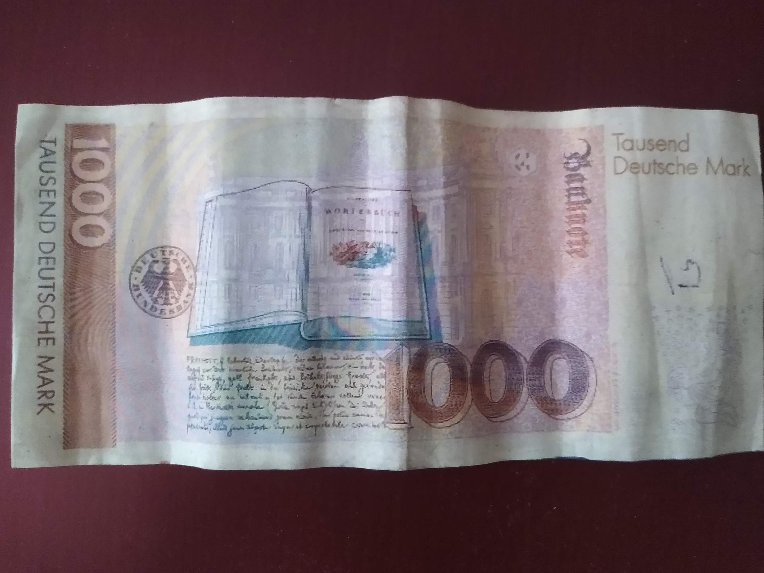 Sind das echte deutsche Mark? (Geld, Bank, Sparkasse)