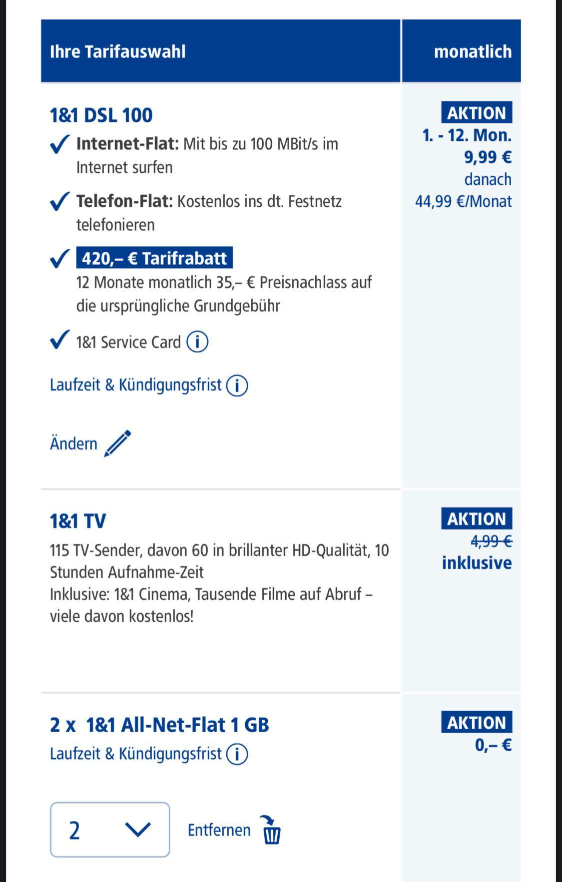 Sind die im DSL-Internet dazubuchbaren 1&1 All Net Flat 1GB im 4G Netz schnell/gut? (Smartphone ...