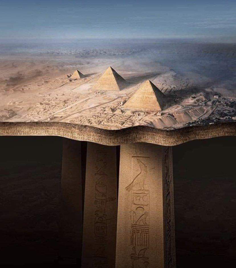 Sind die Pyramiden in Wirklichkeit Pfeiler? (Religion, Architektur, Antike)
