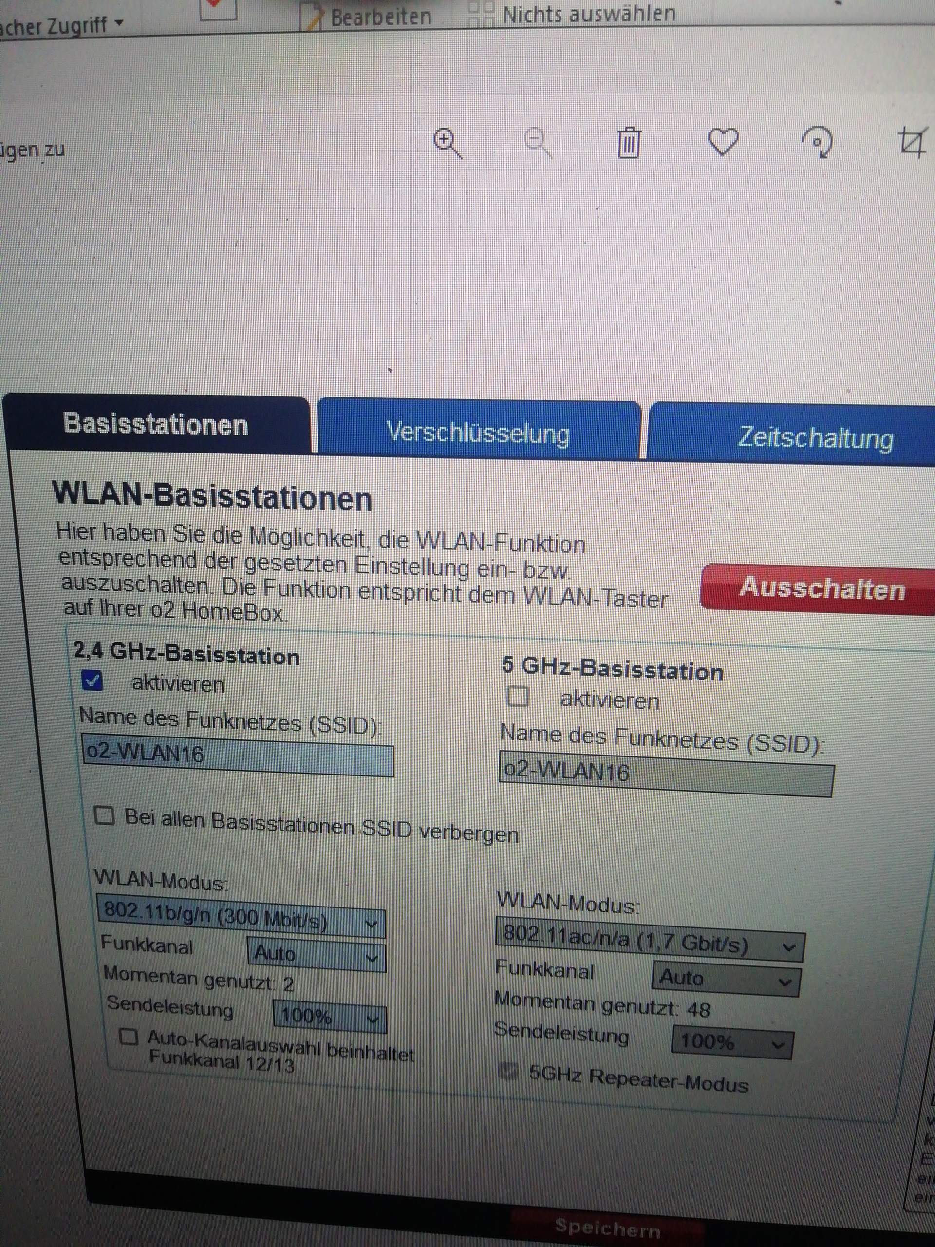 Sind die wlan settings des routers normal? (Computer, Internet)
