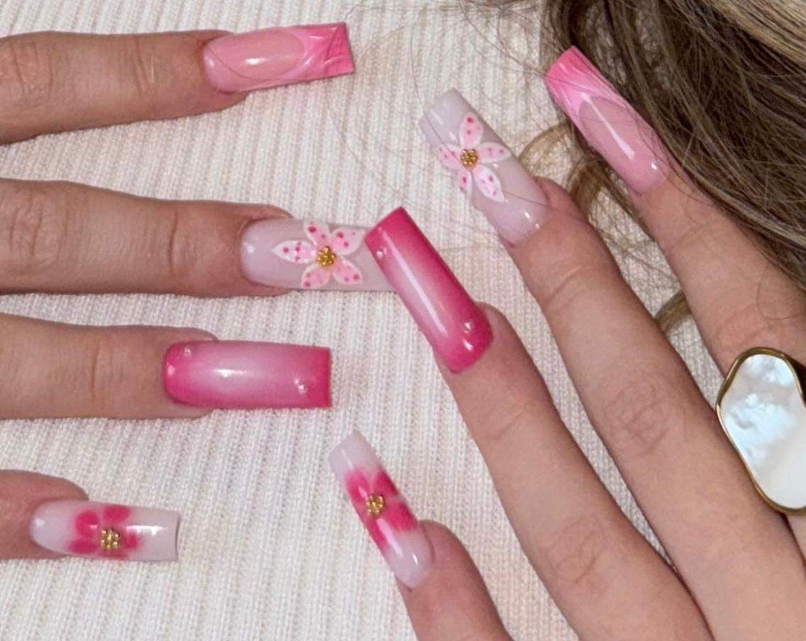 Sind diese eckigen nägel schön geworden? Oder nail fail? (Mädchen ...